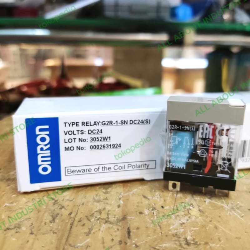 Jual RELAY G2R-1-SN 24VDC OMRON G2R-1-SN(S) DC24V ORIGINAL G2R 1 SN 5 KAKI | Shopee Indonesia