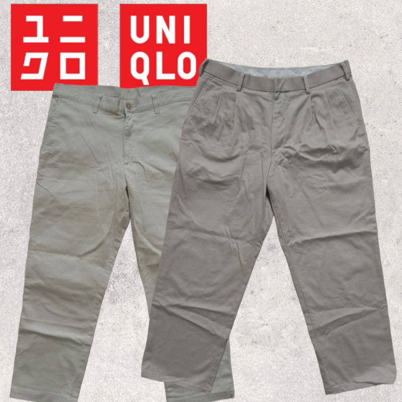 Jual UNIQLO Chinos Pants - Second Original | Shopee Indonesia