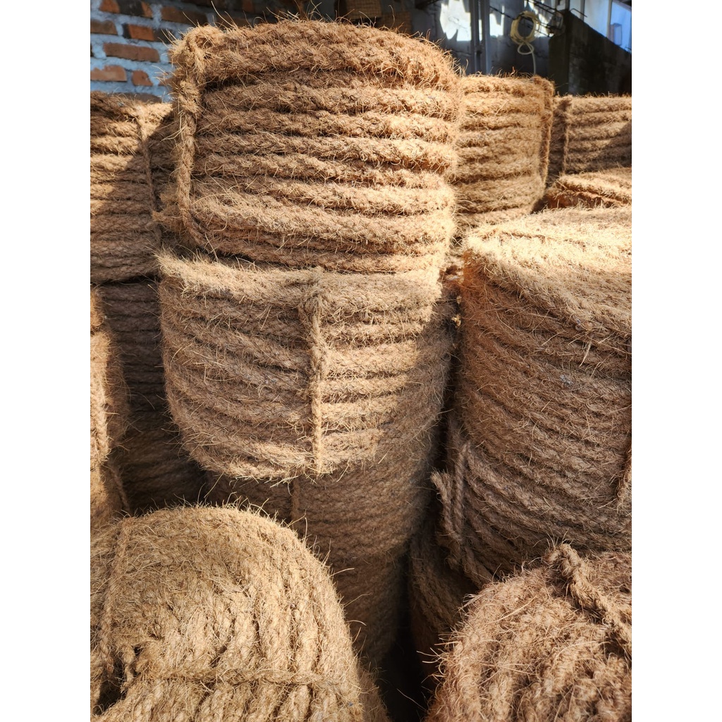 Jual Tali serabut kelapa besar panjang 200 meter - Tali Pembuatan ...