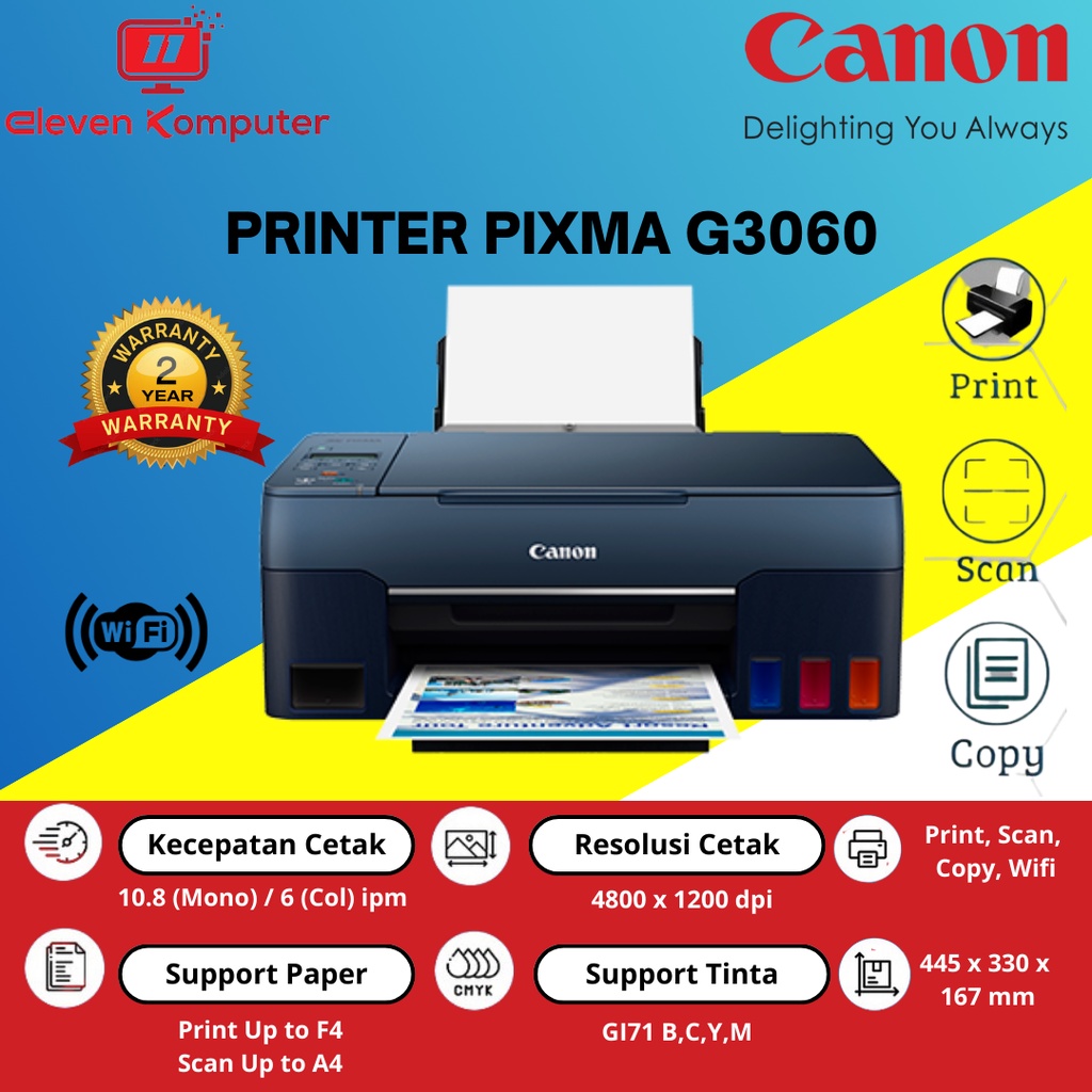 Jual Printer Canon G3060 | Shopee Indonesia