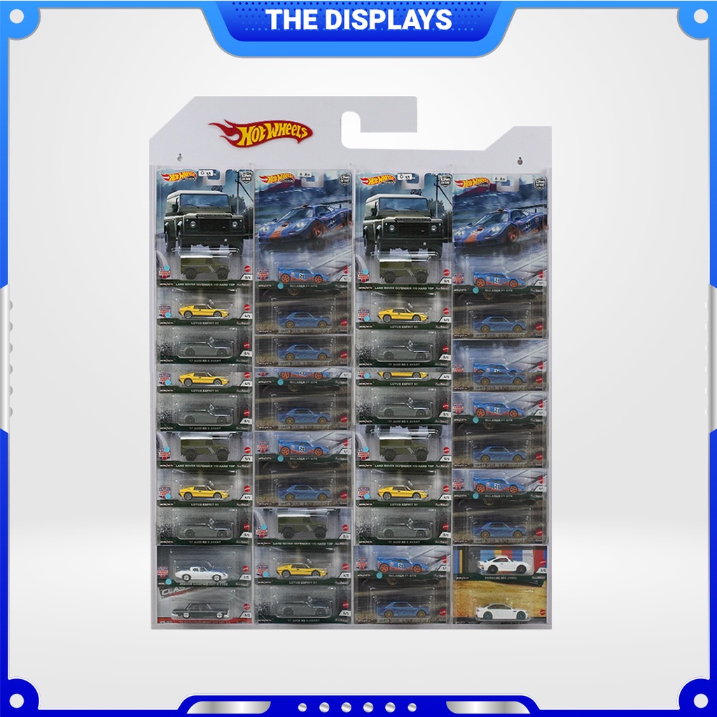 Jual DISPLAY RAK HOTWHEELS RETRO ISI 40 BAHAN PVC BOARD | Shopee Indonesia