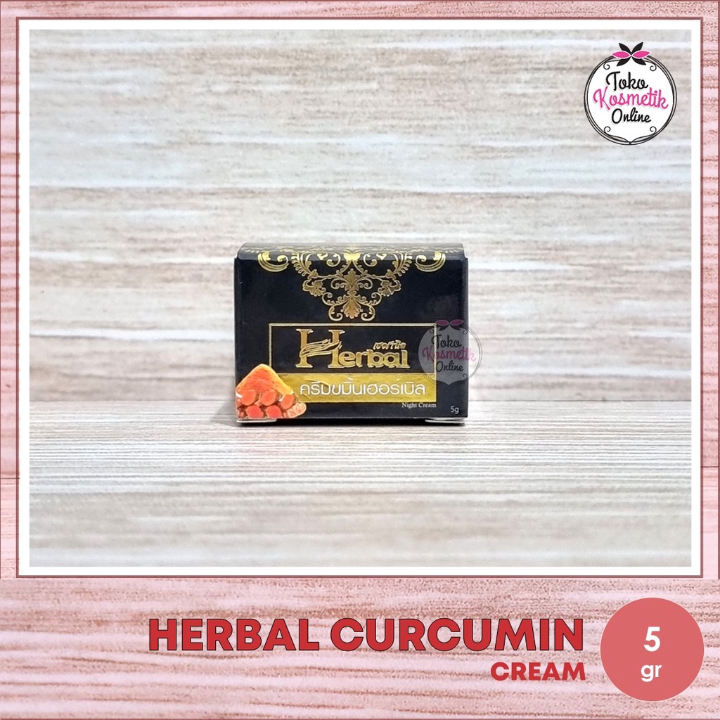 Jual HERBAL CURCUMIN CREAM 5gr - CREAM WAJAH - CREAM ANTI NODA - CREAM ...
