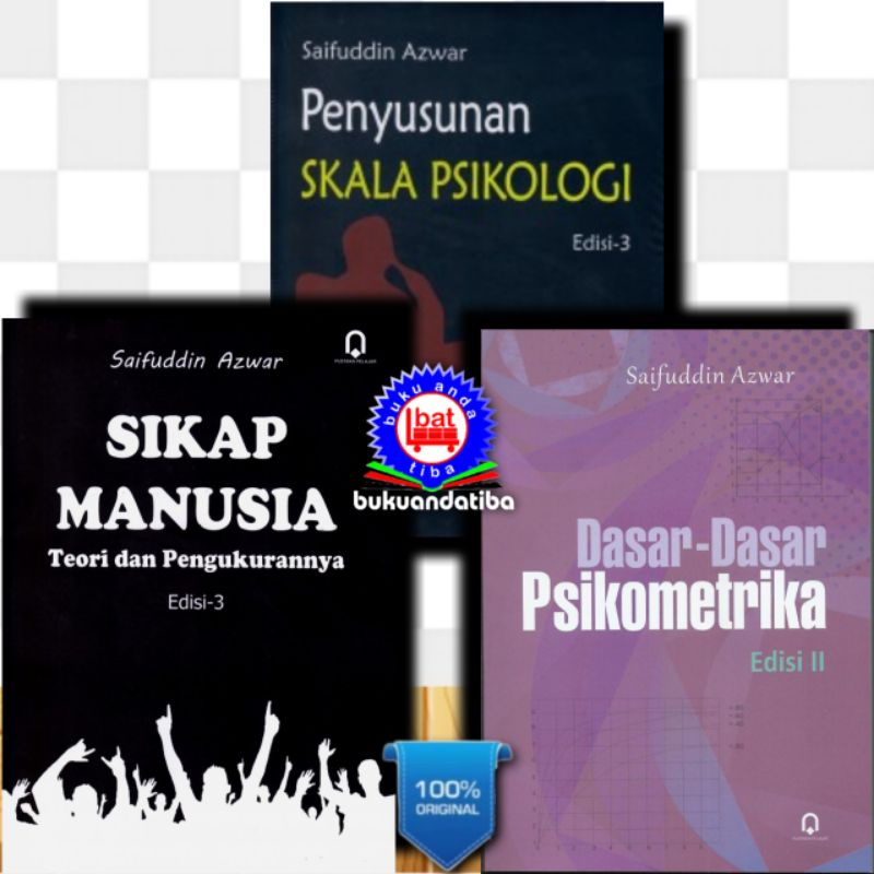 Jual Buku Seri Psikologi - Sikap Manusia - Skala Psikologi ...