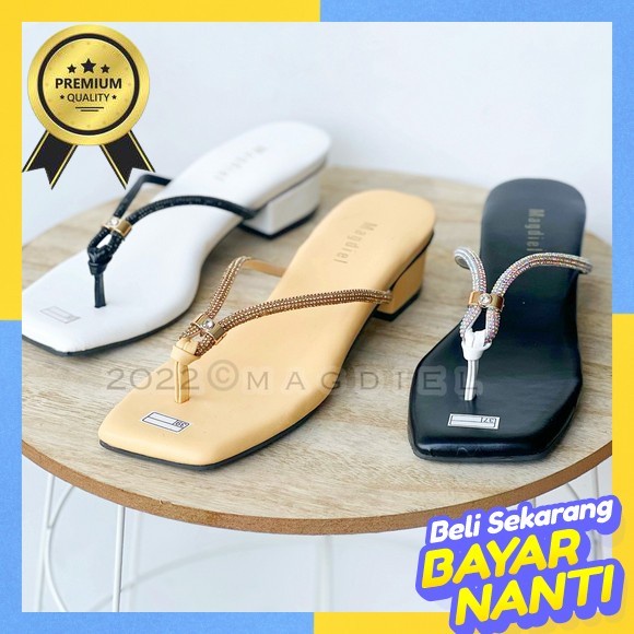 Jual Heels Wanita Zara Kondangan 3Cm 7Cm 5Cm Hitam Hils Import Kekinian ...