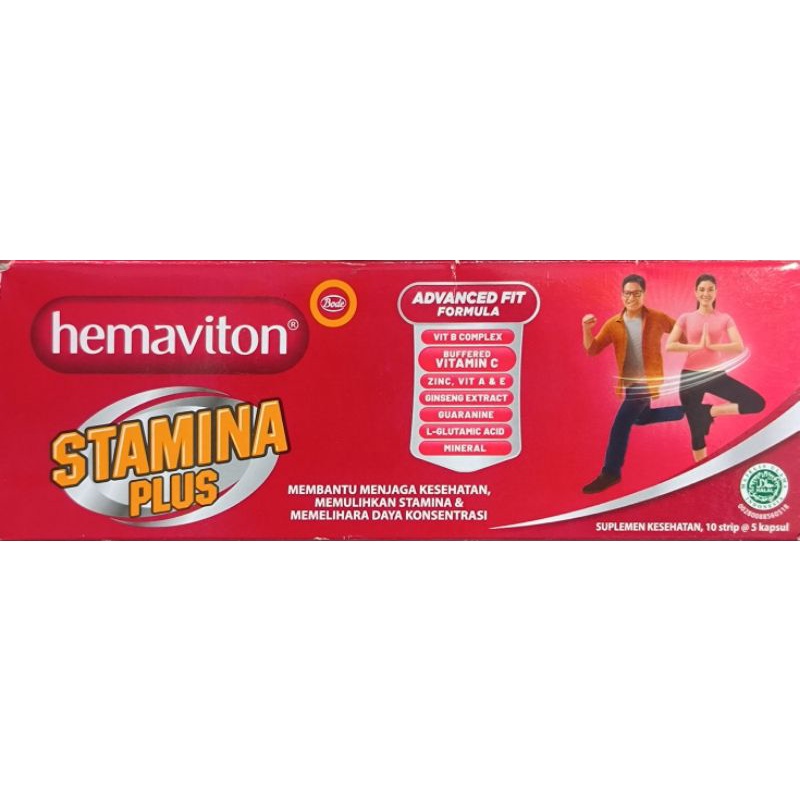 Jual Hemaviton Stamina Plus 5 Kapsul (1 Strip) | Shopee Indonesia