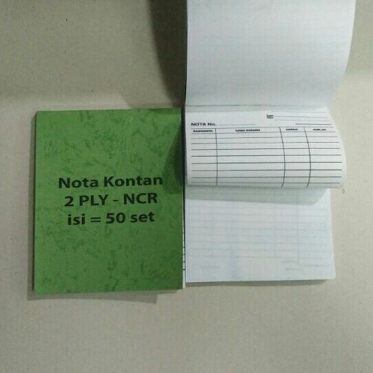 Jual Buku Nota Kontan 2 Ply NCR (Putih-Putih) | Shopee Indonesia