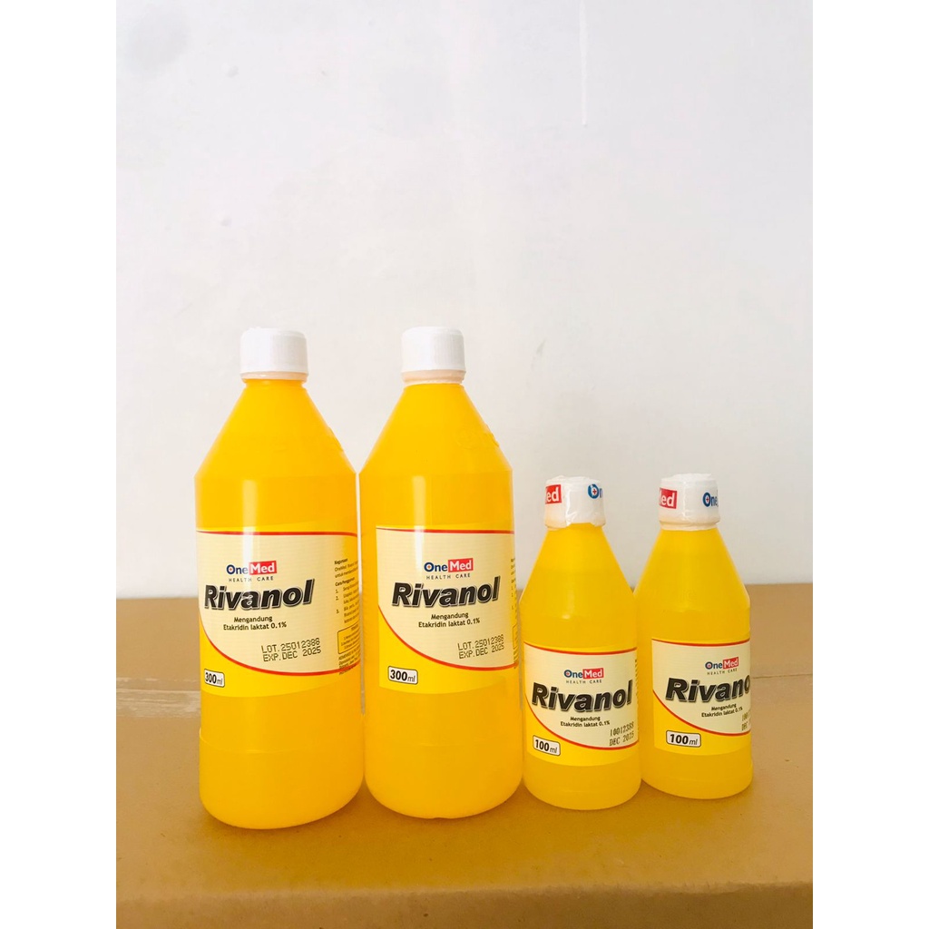 Jual ONEMED Rivanol 100 ml 300 ml / Antiseptic Pembersih Luka | Shopee ...