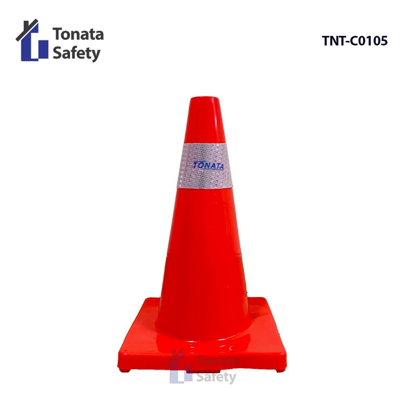 Jual Safety Traffic Cone / Kerucut Lalu Lintas Tonata 1 kg 45 cm ...