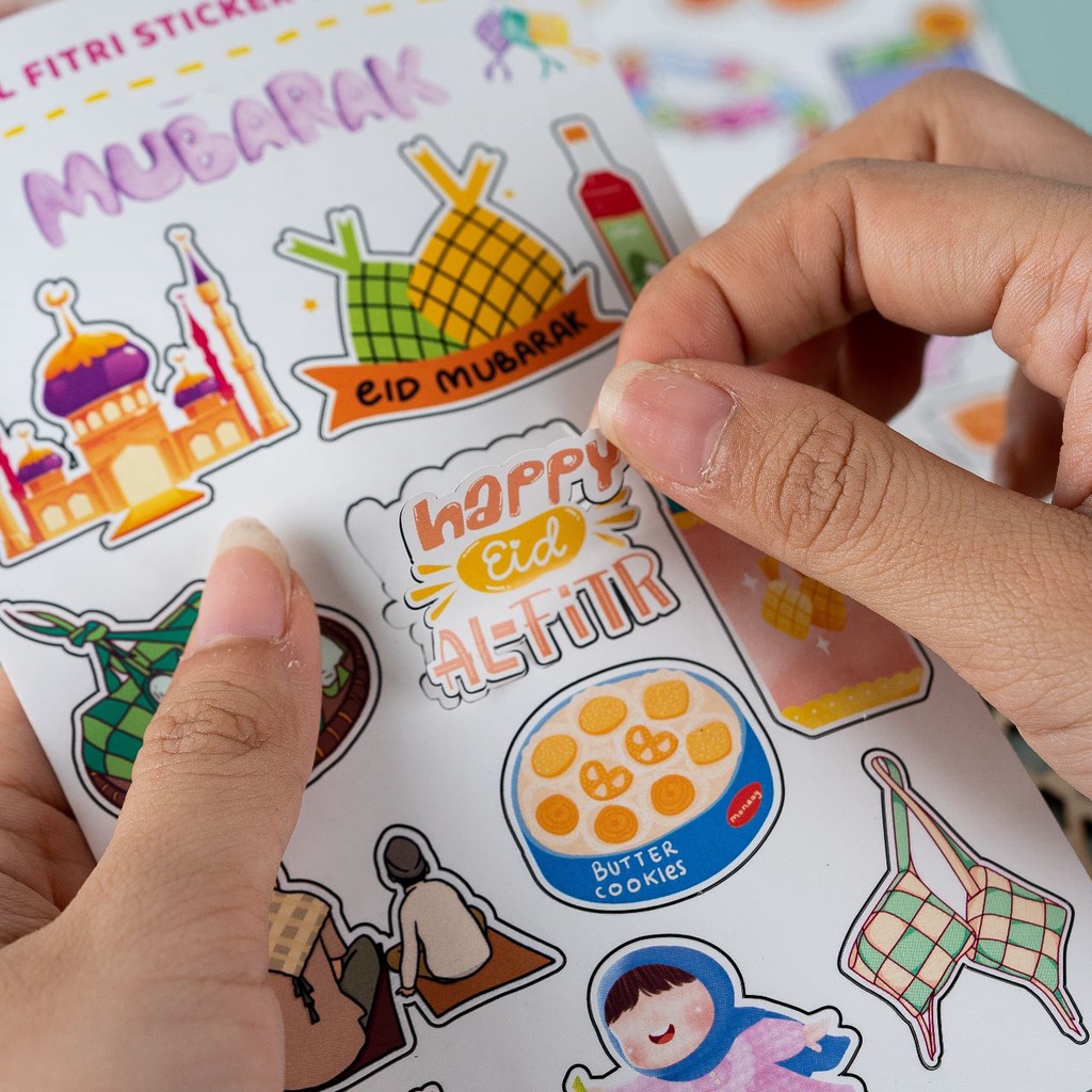Jual Stiker / Sticker Scrapbook Puasa Ramadhan Idul Fitri Lebaran ...