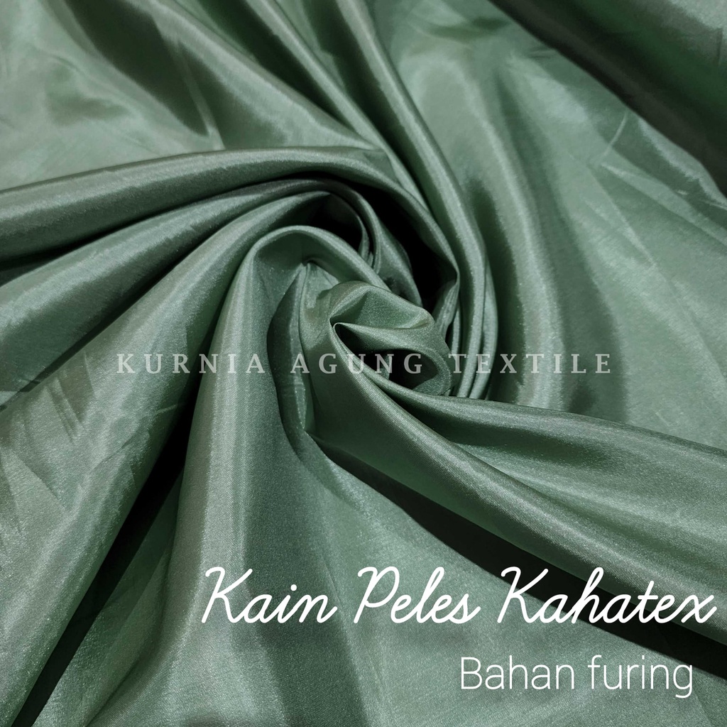 Jual Kain Peles Abutai Kahatex Warna SAGE GREEN Puring Gaun Gamis Dress ...