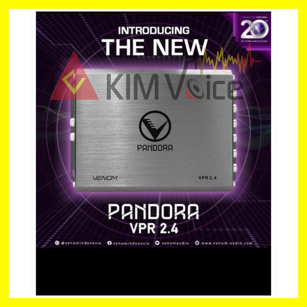 Jual Digital Sound Processor Venom Pandora VPR 2.4 Prosesor DSP Venom ...