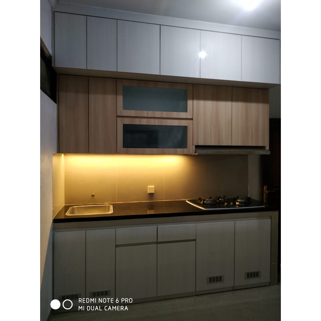 Jual KICHEN SET MINIMALIS /DAPUR MINIMALIS SERBAGUNA/CABINET MINIMALIS ...