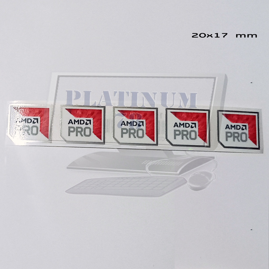 Jual Stiker Logo AMD PRO Original | Shopee Indonesia