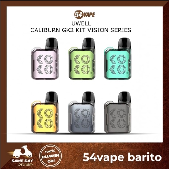 Jual Uwell Caliburn GK2 Vision Series 690mAh Limited Edition Pod Kit ...