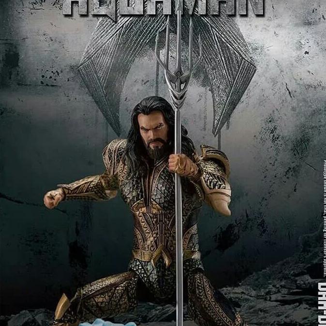 Jual DAH 007 Justice League Dynamic Aquaman Jason Momoa JLA Figure ...