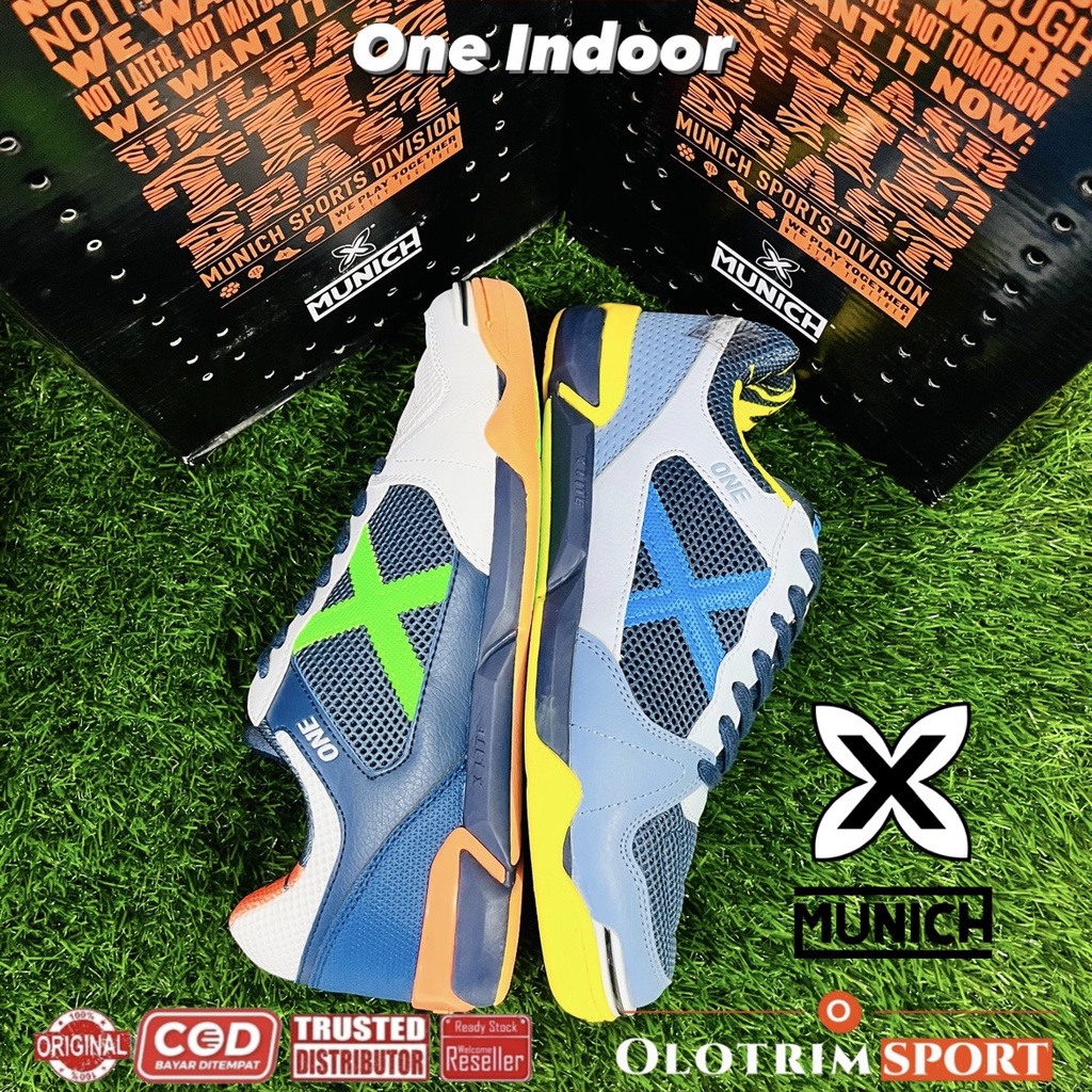 Jual Sepatu Futsal Indoor X Munich One Indoor Original | Shopee Indonesia