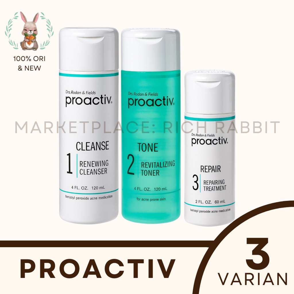 Jual ProActiv 3 Step Acne Treatment with Skin Purifying Mask Pro Activ | Shopee Indonesia