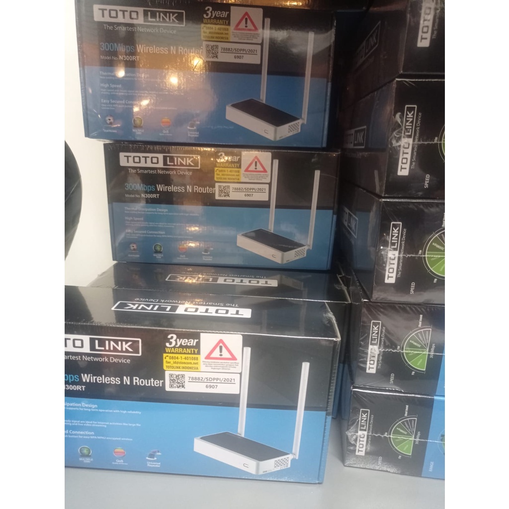 Jual TOTOLINK N300RT 300Mbps WIRELESS AND ROUTER | Shopee Indonesia