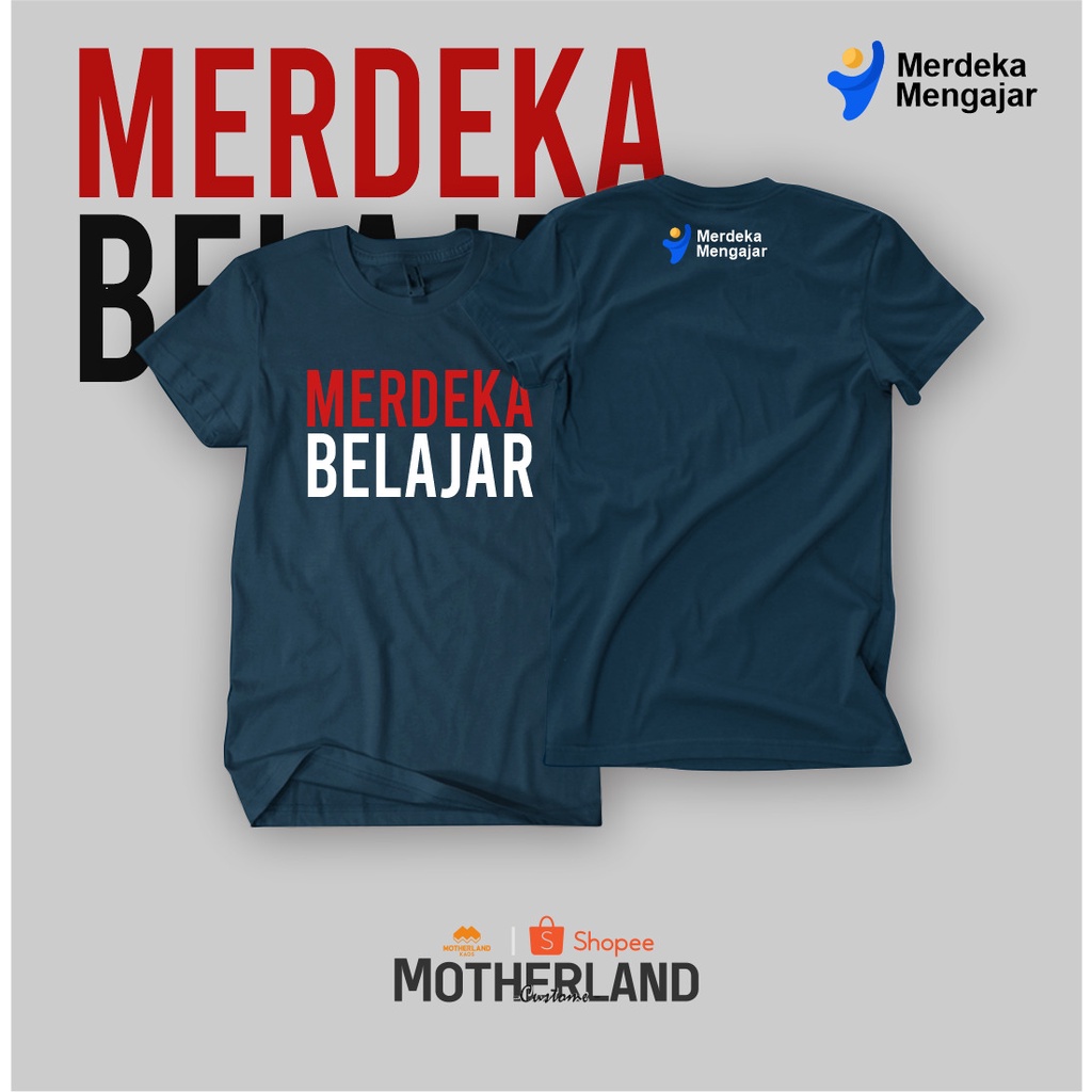 Jual kaos merdeka belajar | Shopee Indonesia