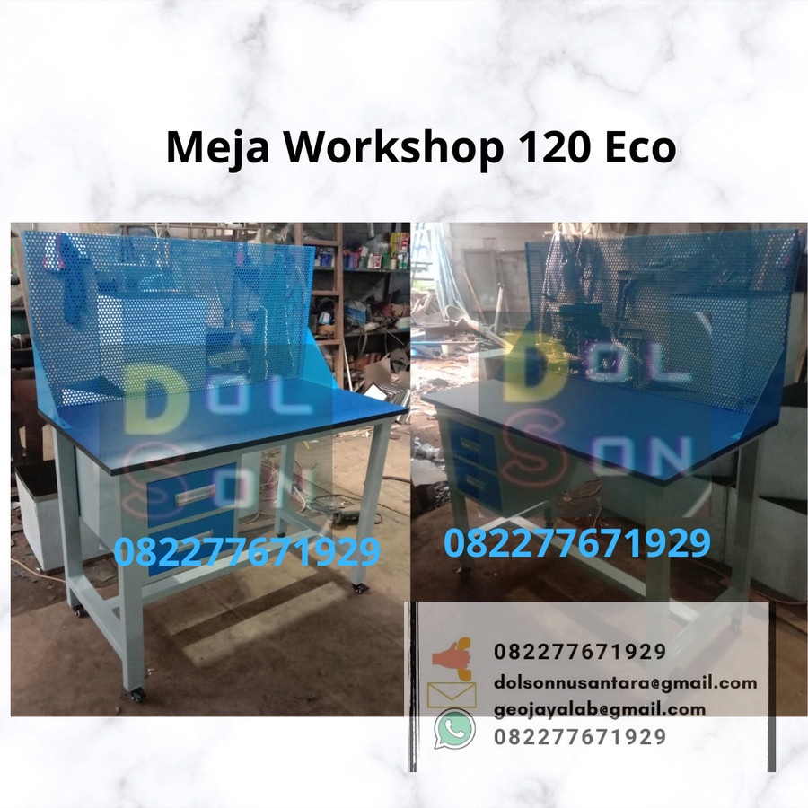 Jual Meja Perkakas Kerja Workshop Besi Steel Workstation Bench Eco II ...