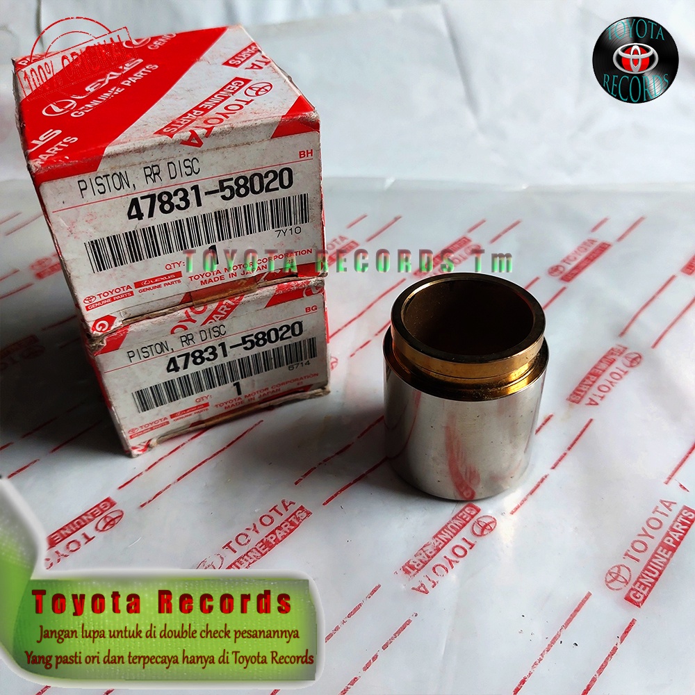 Jual Piston Belakang Disk Brake Alphard Original Toyota 47831-58020 ...