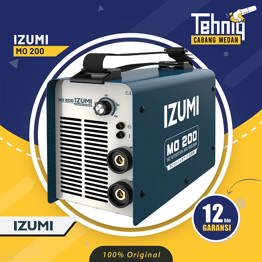 Jual IZUMI MESIN LAS / TRAFO LAS INVERTER WELDING MO 200 | Shopee Indonesia