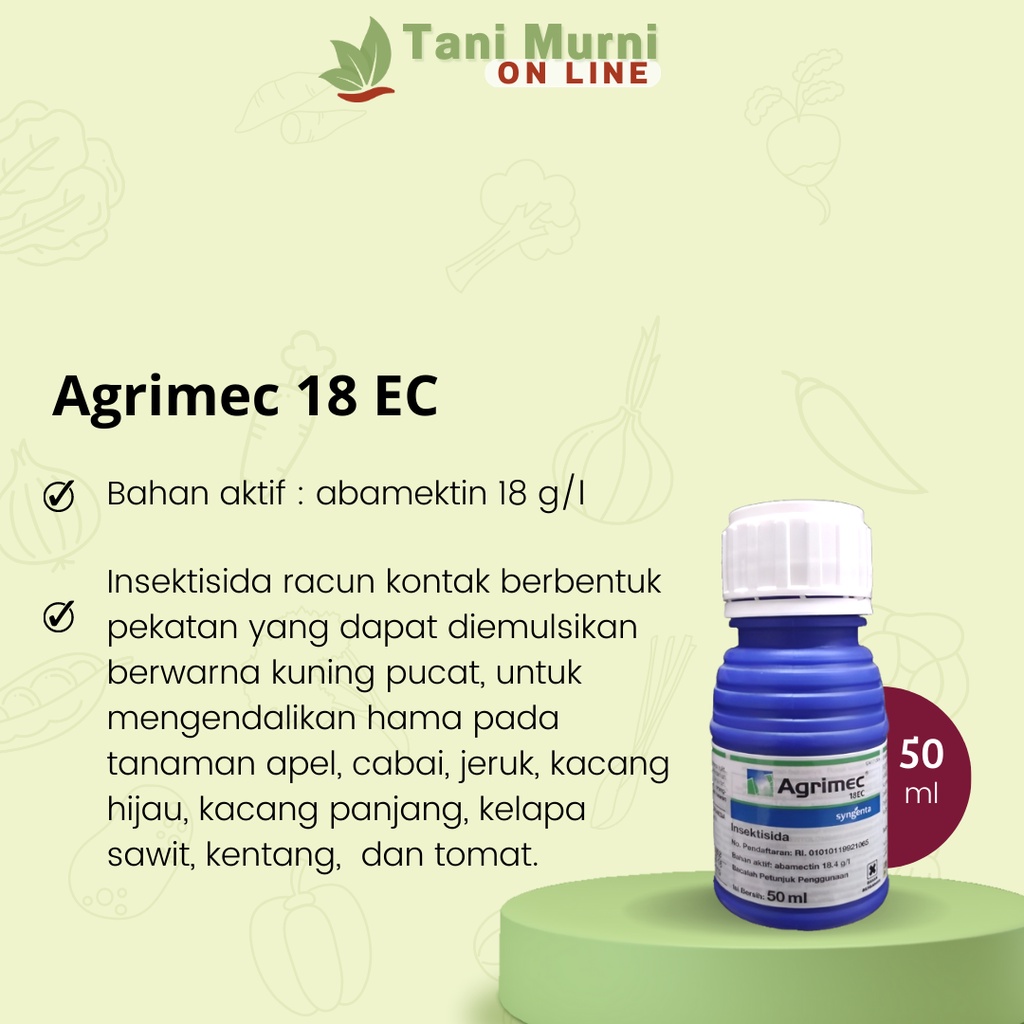 Jual Insektisida Agrimec 18 EC Sygenta 50 ml | Shopee Indonesia