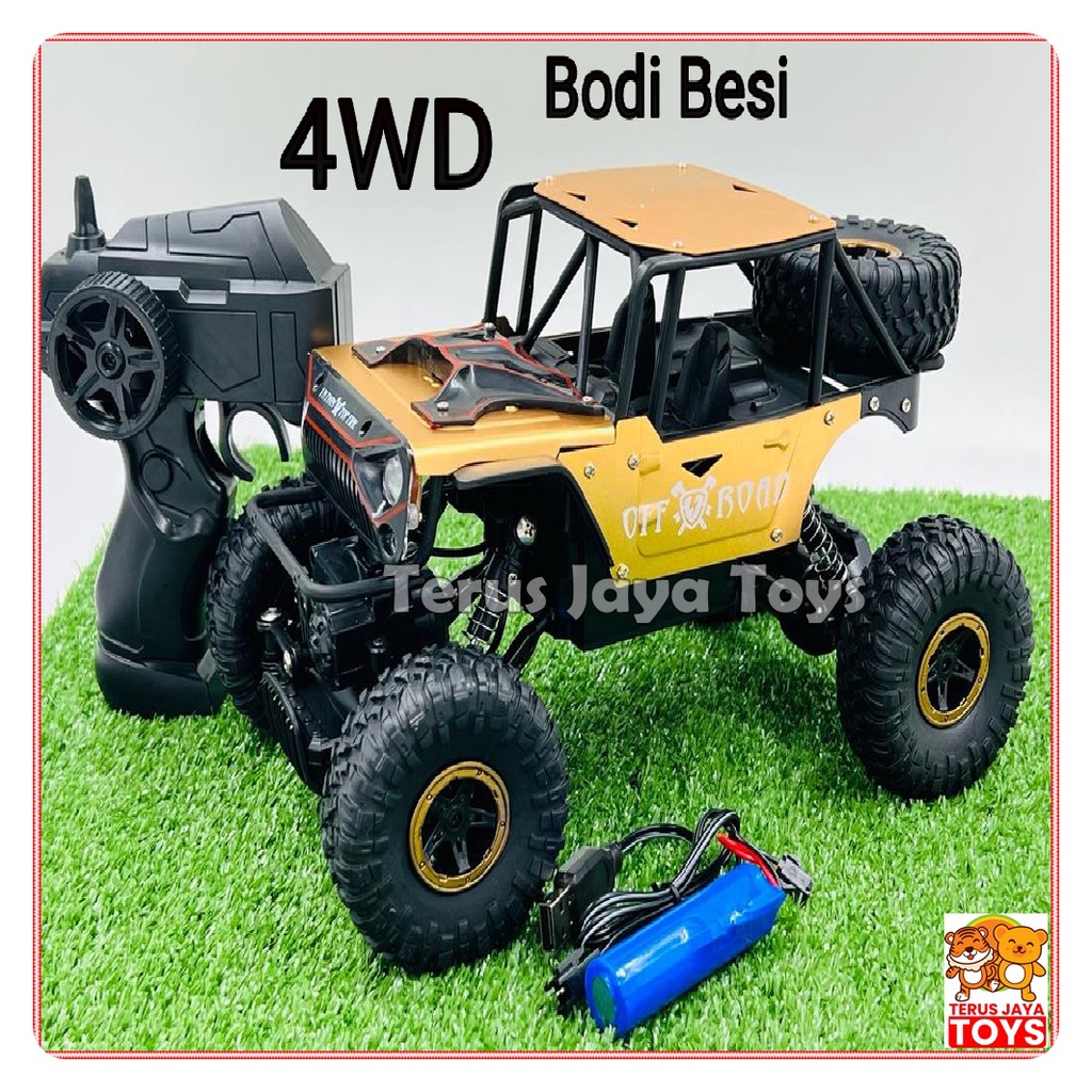 Jual Mainan Mobil Remot Kontrol 4WD Offroad Crawler Besar | Shopee Indonesia