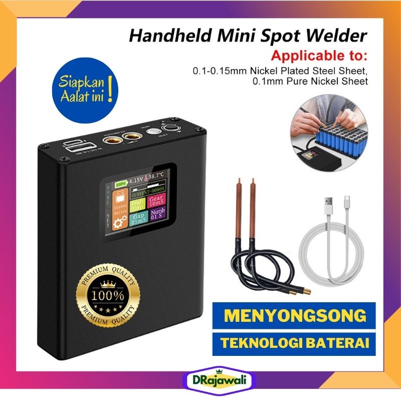 Jual Alat Mesin Las Mini Portable Usb Titik Spot Welding Plat Mini Tig ...