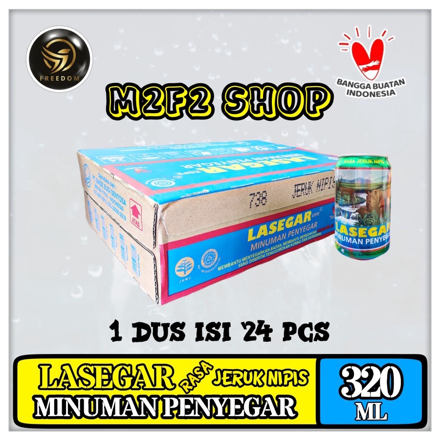 Jual LASEGAR Minuman Larutan Penyegar Rasa Jeruk Nipis Kaleng - 320 ml ...