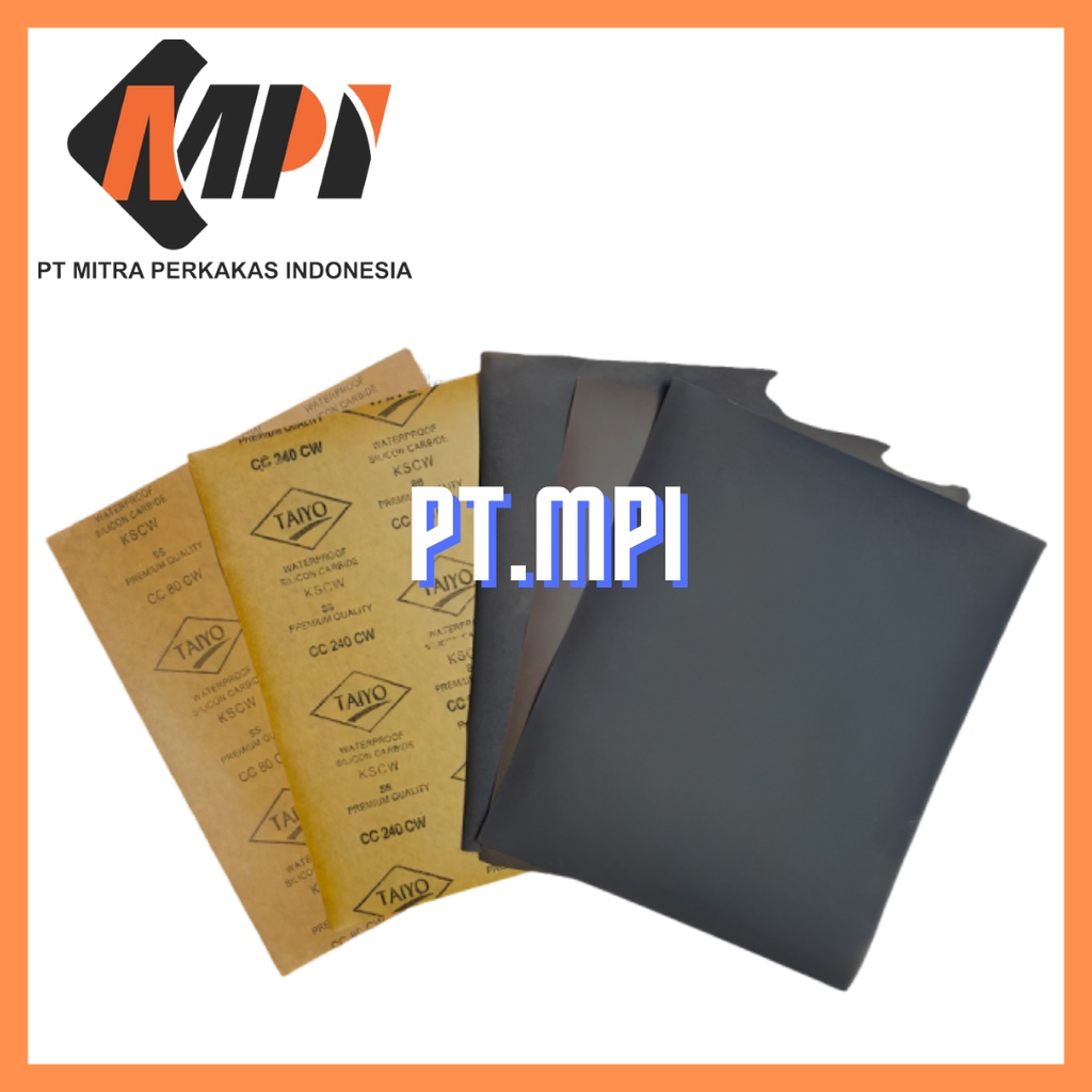 Jual Kertas Amplas Taiyo KSCW Sheet #60 - #2000 9"X11" (1pak=20pcs ...