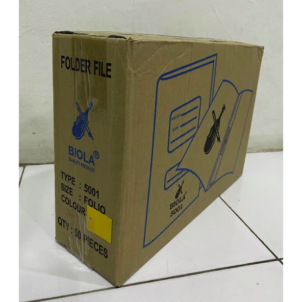 Jual Stof Stop Map Biola Folio 5001 isi 50 [Per Box] | Shopee Indonesia