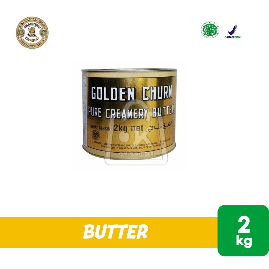 Jual Salted Butter Golden Churn Butter Creamy Roombutter Rombutter ...