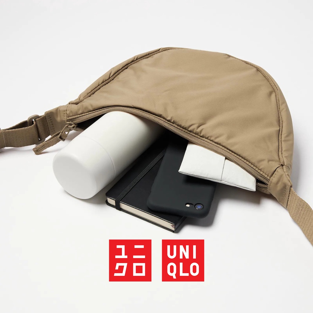 Jual Uniqlo Tas Bahu Mini Bulat Round Sling Shoulder Bag | Shopee Indonesia