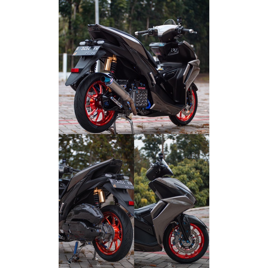 Jual velg kingspeed p10 warna oren pnp aerox new | Shopee Indonesia