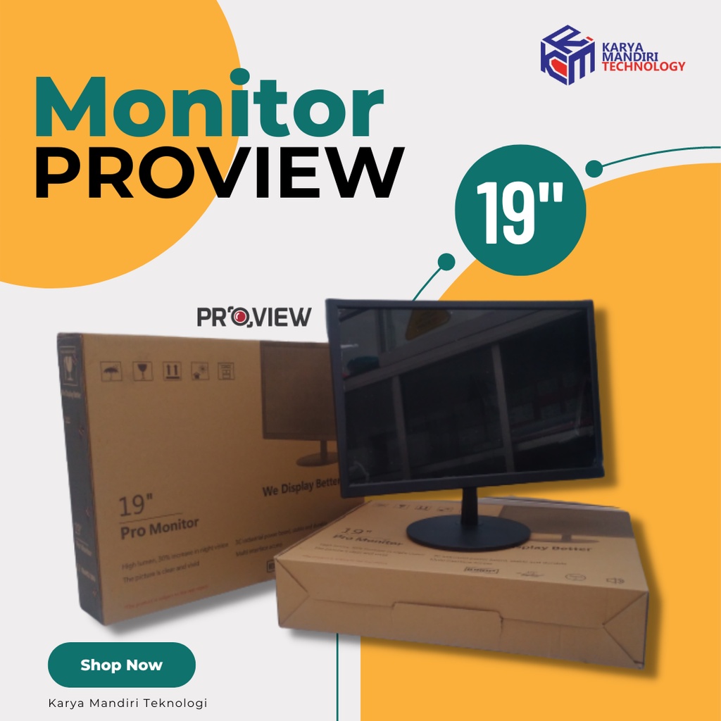 Jual Monitor proview UL-LED19A-2K 19" | Shopee Indonesia