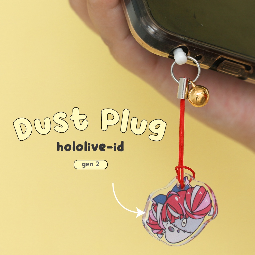 Jual DUST PLUG HOLOLIVE-ID GEN 2 | Shopee Indonesia