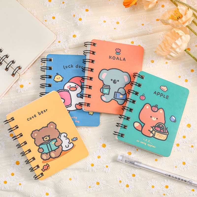 Jual Note book mini kecil a7 / notebook spiral / memo kecil / journal ...