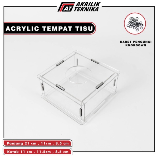 Jual KOTAK - BENING ACRYLIC TEMPAT 2MM Unik BOX TISSUE Kotak Limited ...