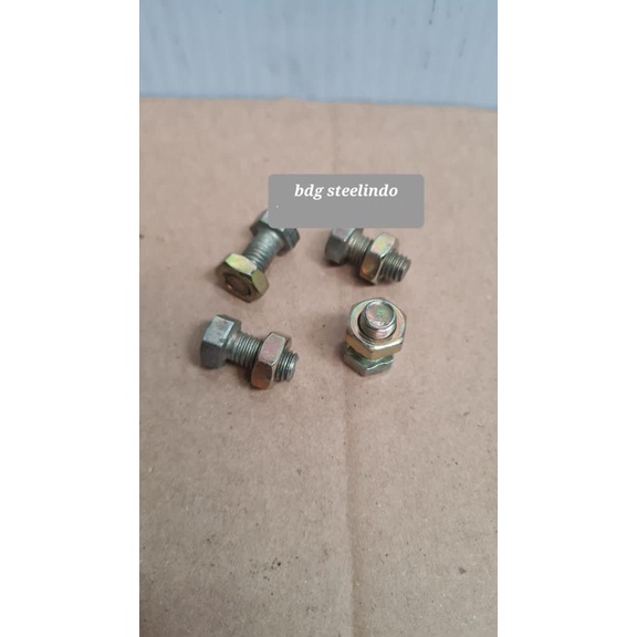 Jual Baut mur untuk besi siku lubang | Shopee Indonesia