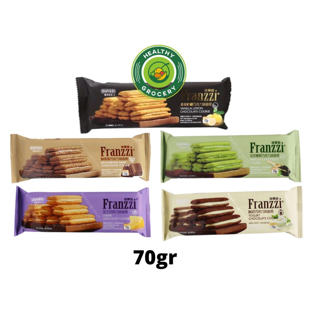 Jual Franzzi Cookie 70gr All Varian EXP BARU / Biskuit Kukis Isi Krim ...