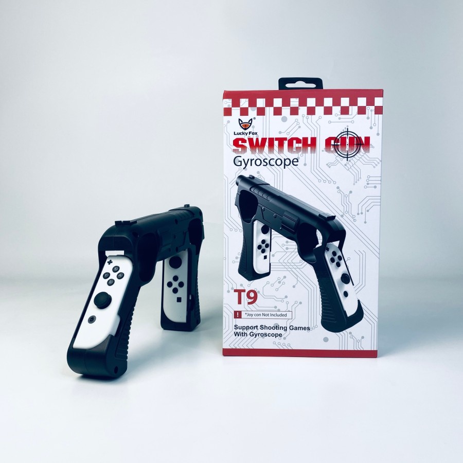 Jual Nintendo Switch Pistol Gun Gyroscope T9 (Lucky Fox) | Shopee Indonesia
