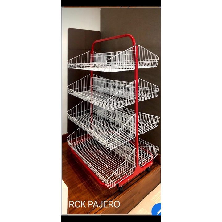 Jual Rak Ciki/ Rak Chiki Besar Pajero/ Rak Snack/ Rak Jualan/ Rak ...