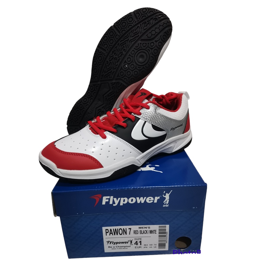 Jual FLYPOWER Pawon 7 Sepatu Badminton Bulutangkis (Original) | Shopee ...