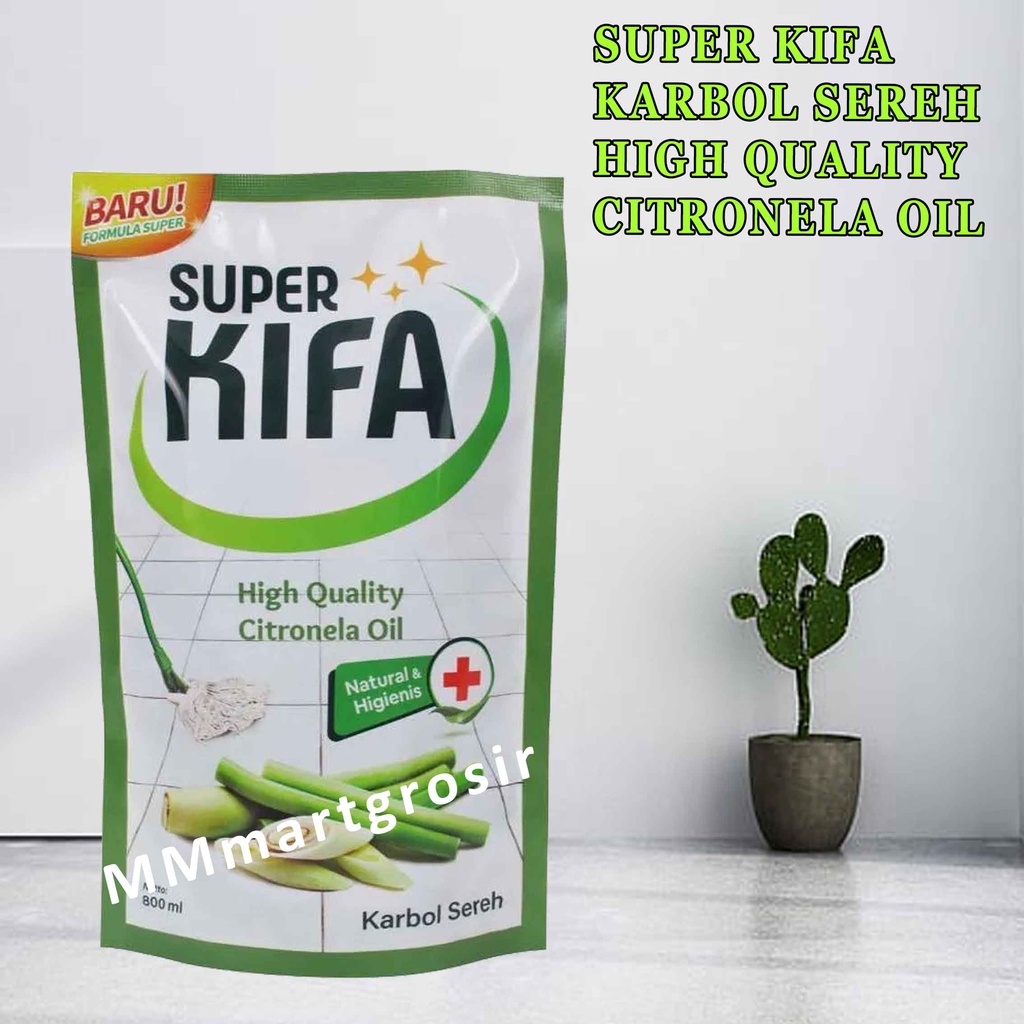 Jual Super Kifa/ Karbol Sereh/ Citronela Oil/ 750ml | Shopee Indonesia