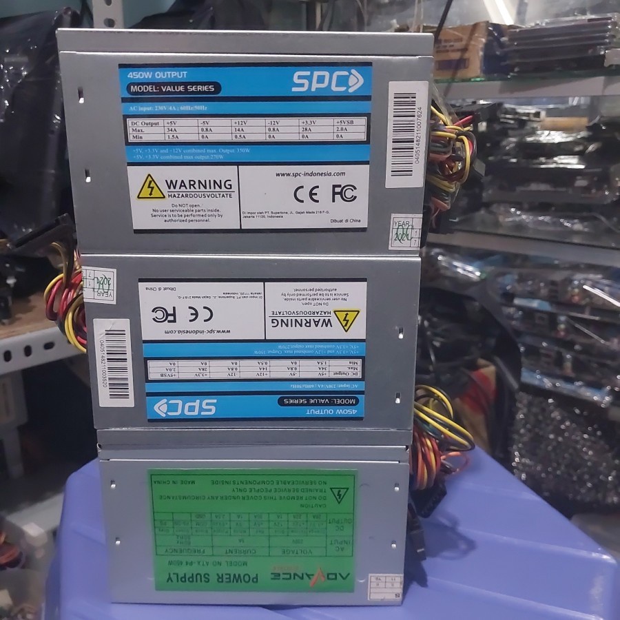 Jual power supply psu komputer rakitan atx murah 450watt | Shopee Indonesia