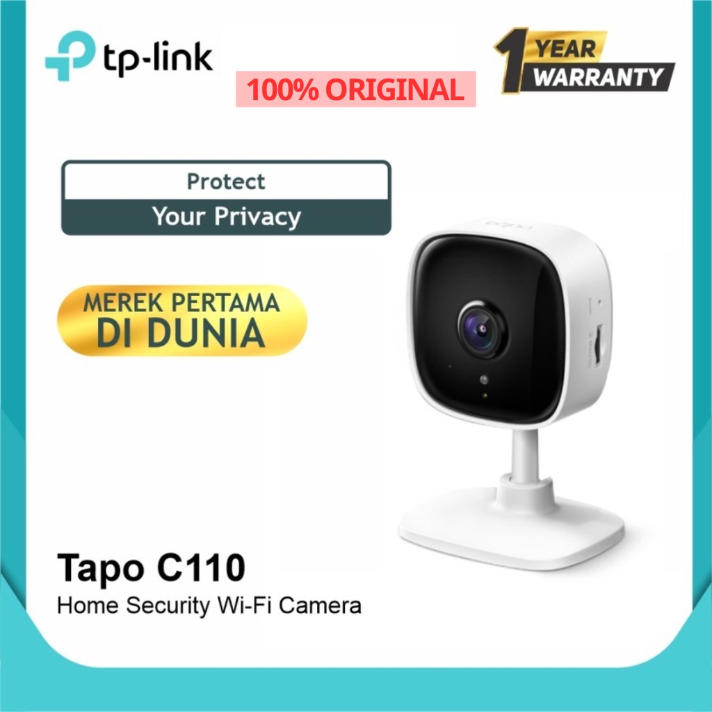 Jual Tapo Camera C110 Home Security Wi-Fi Camera IP camera TP link | Shopee Indonesia