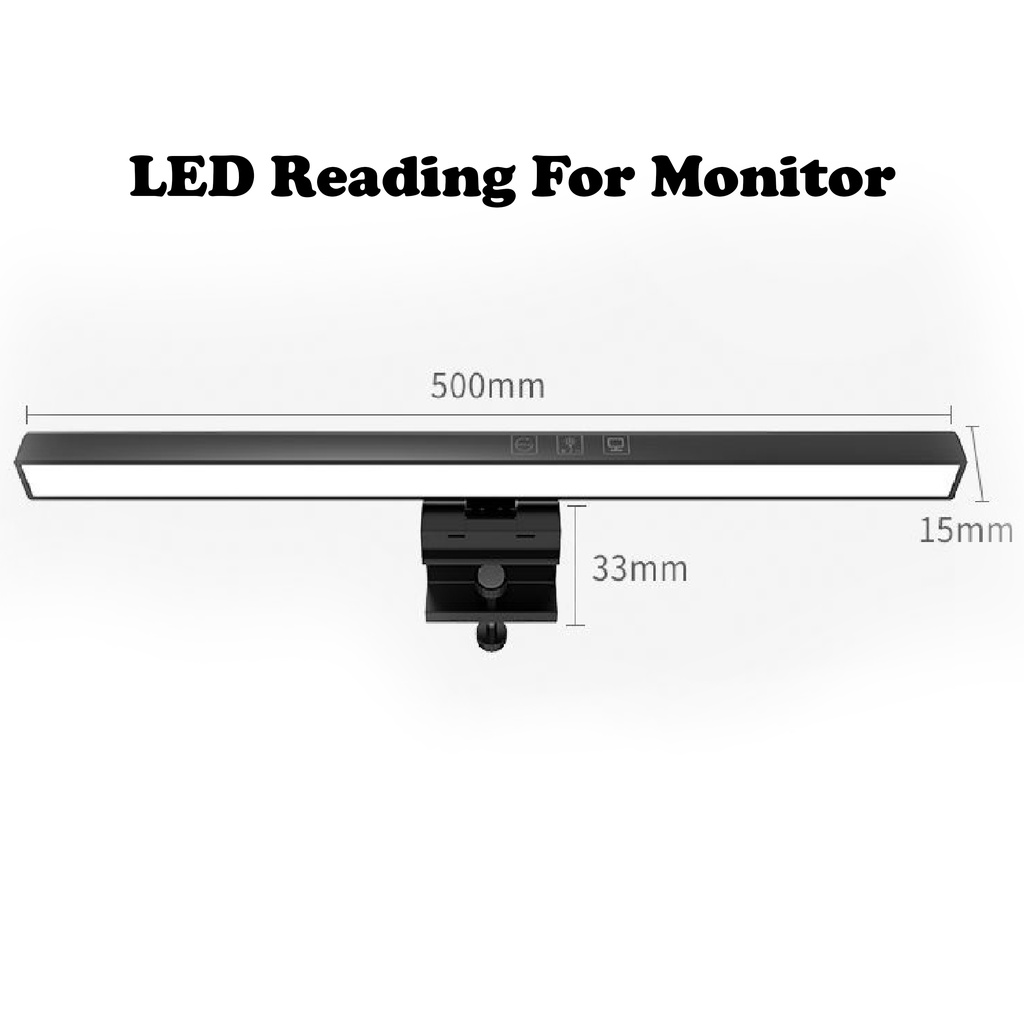 Jual Jodi Home - Lampu Baca LED E-Reading Lamp Monitor Clip 2900k-5000k ...
