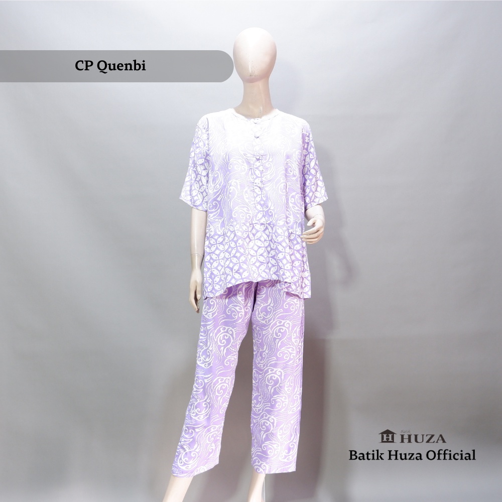 Jual Batik Huza Setelan Batik Celana Panjang CP Quenbi | Shopee Indonesia