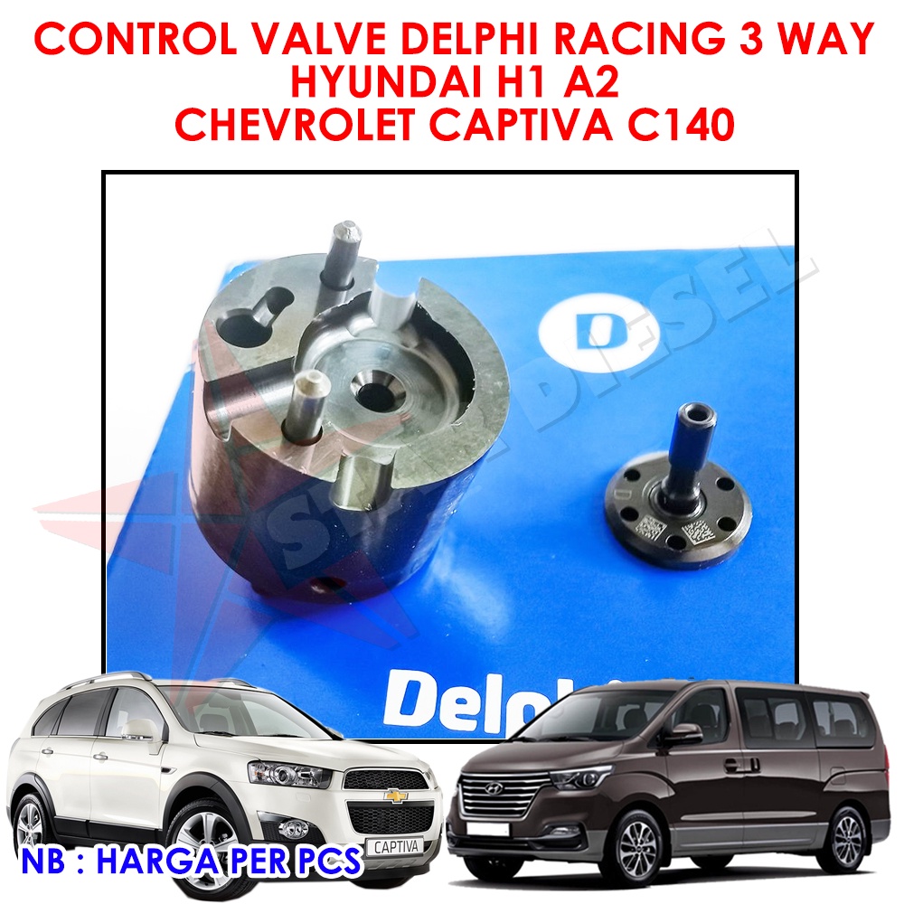 Jual CONTROL VALVE DELPHI RACING 3 WAY ORI ISI DALAM INJECTOR RACING ...